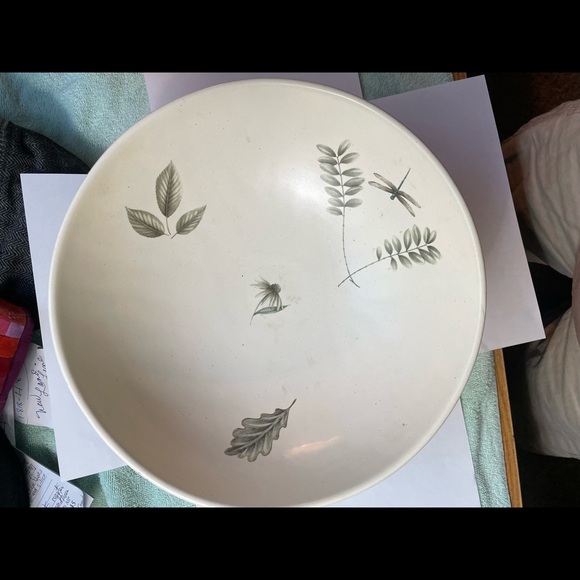 Haeger | Art | Pestle Bowl One Foot Across Six Inches High And Embossed ...